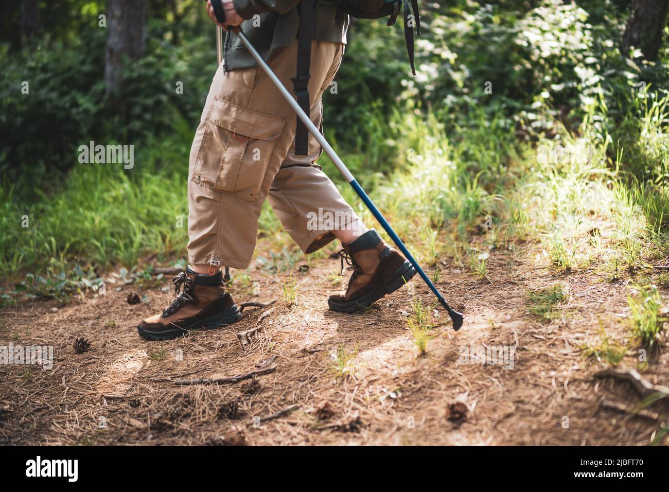 Hiking leg hi-res stock photography and images - Alamy