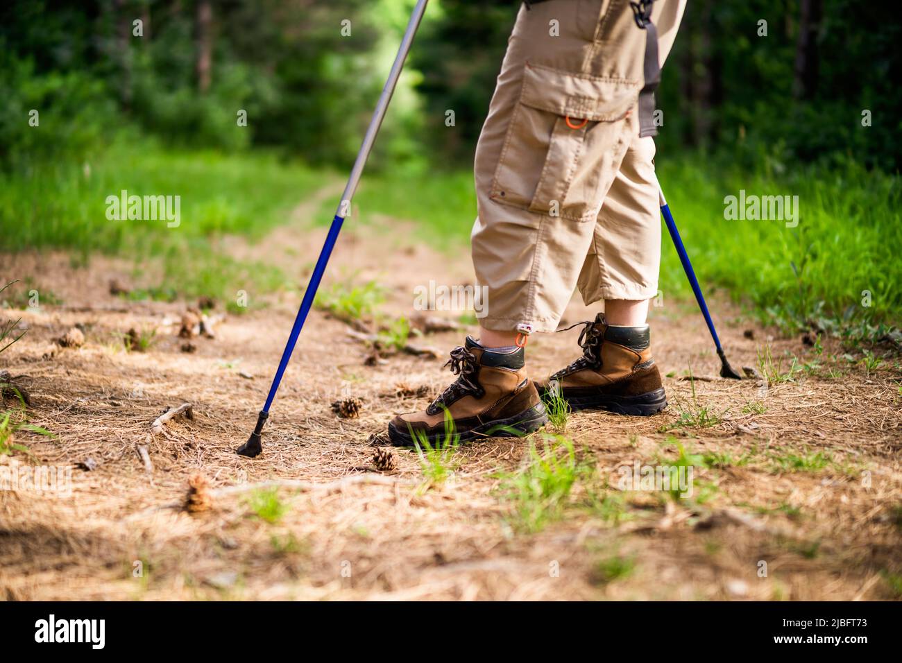 Hiking leg hi-res stock photography and images - Alamy