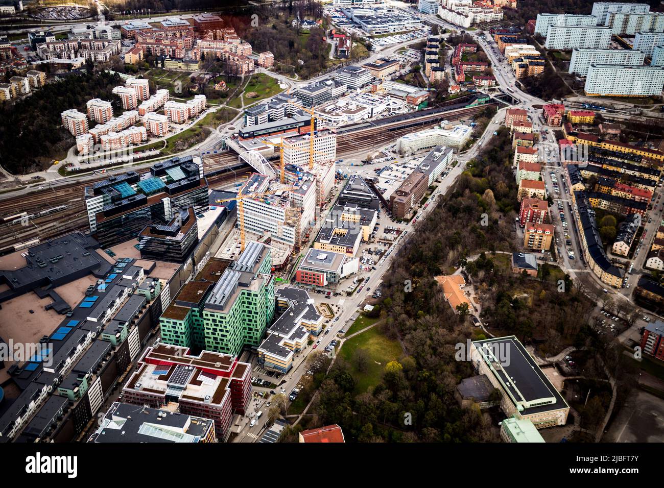Cityscape of capital Stockholm, Sweden Stock Photo - Alamy
