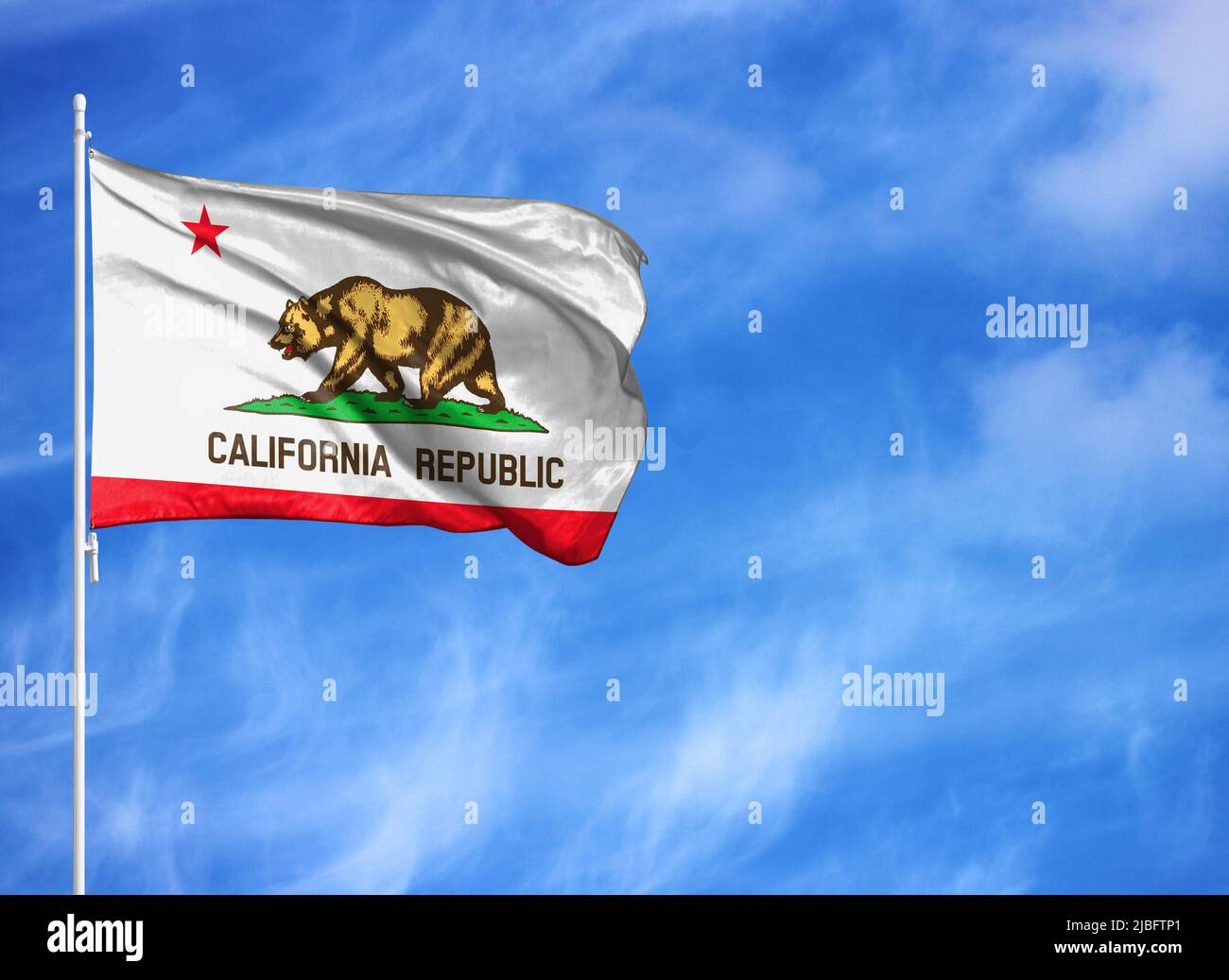 California map state flag hi-res stock photography and images - Alamy