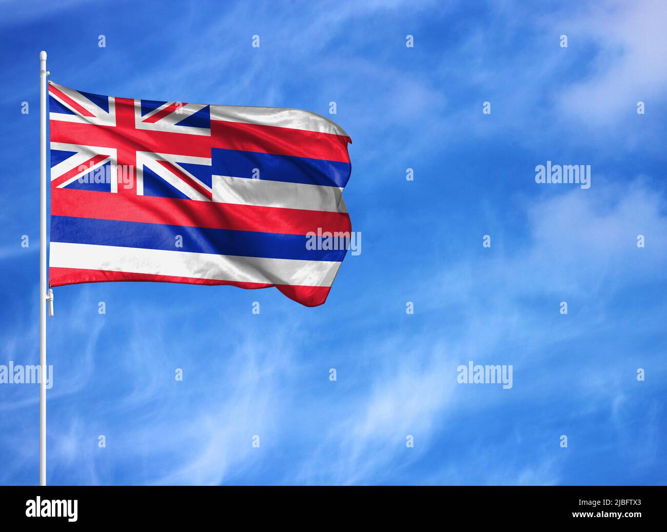 Hawaii flag 3d marker hi-res stock photography and images - Alamy