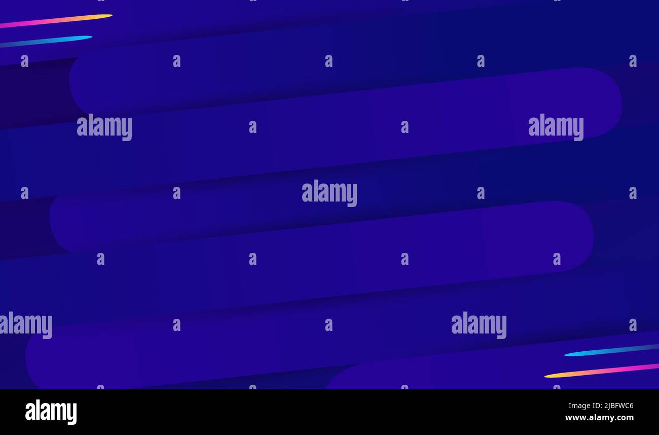 Abstract background with rainbow line. Dark blue Vector background with ...