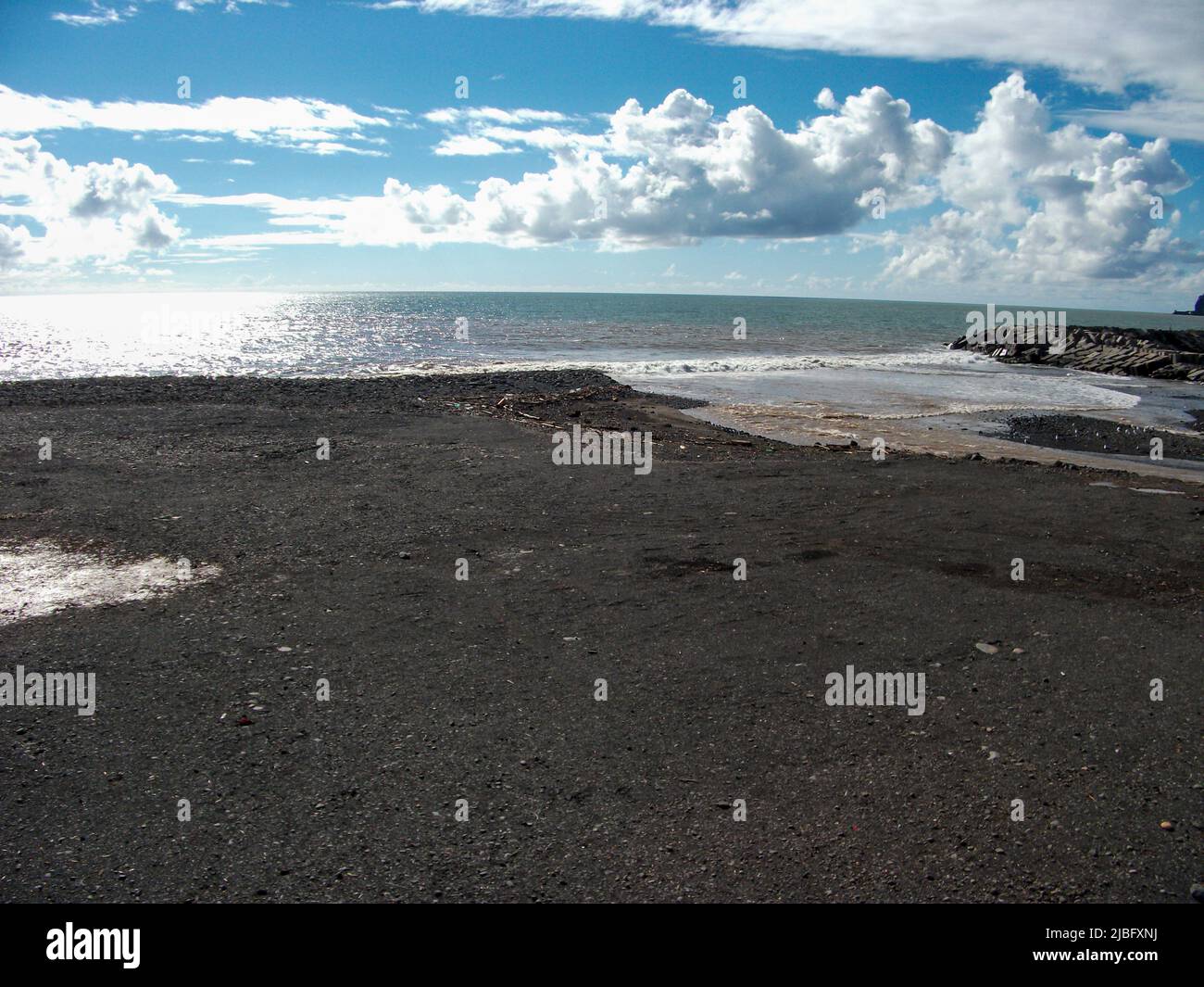 Beaches Collection Various Beach Scenes From Around The World Stock ...