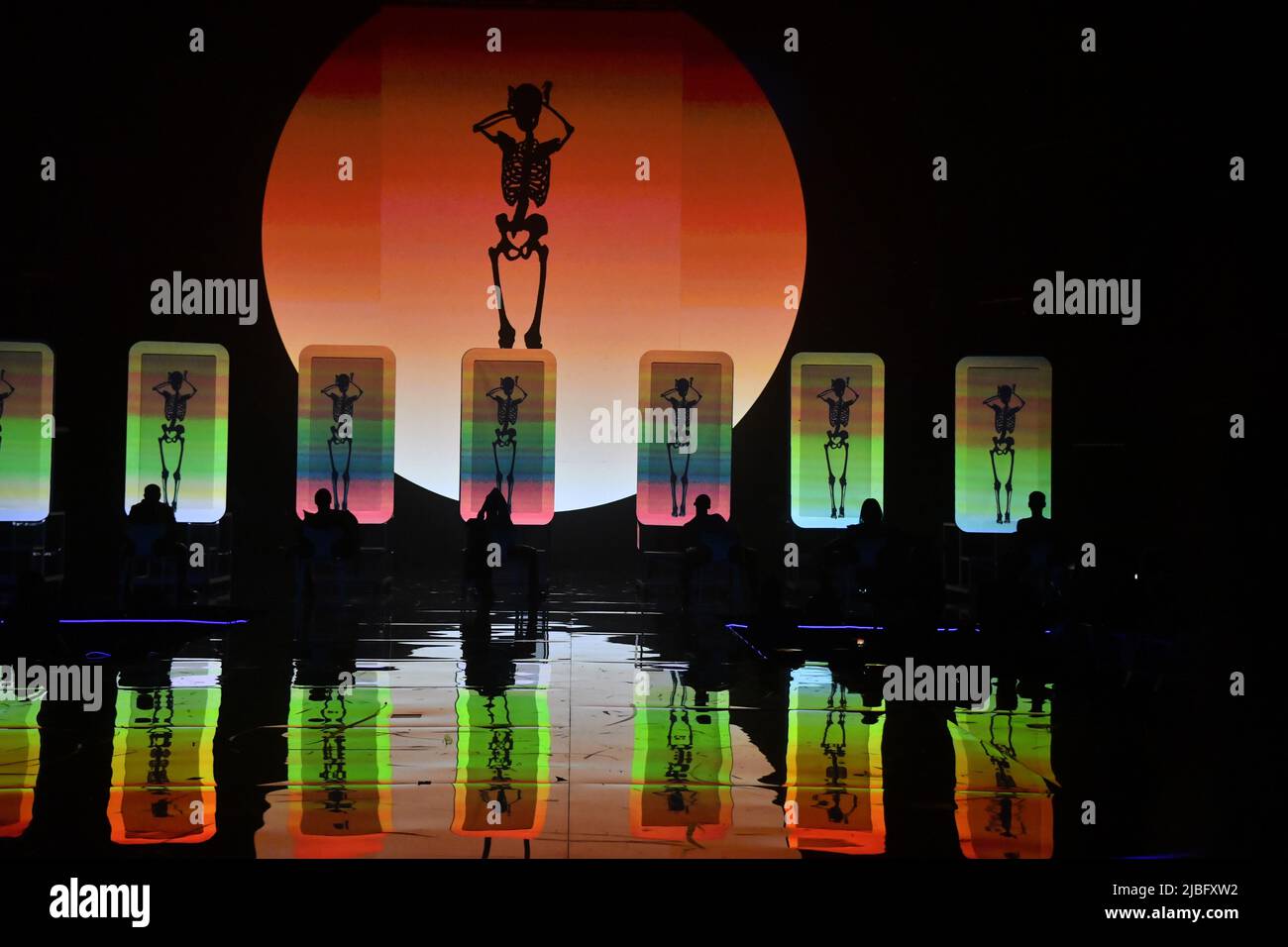 Moscow. At a concert of the singer Olga Buzova 'Here it I!' in Crocus ...