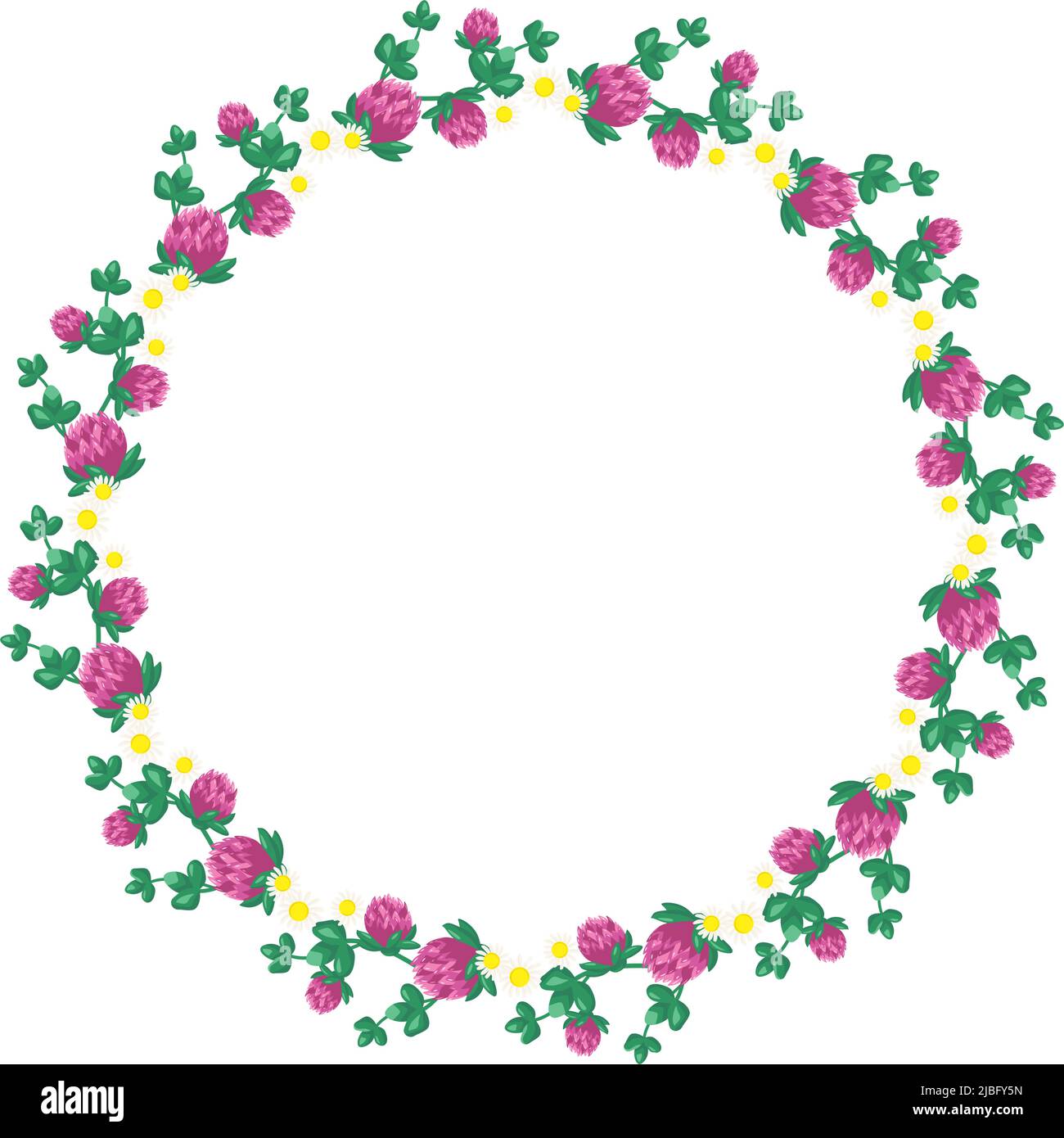 White trefoil Stock Vector Images - Alamy