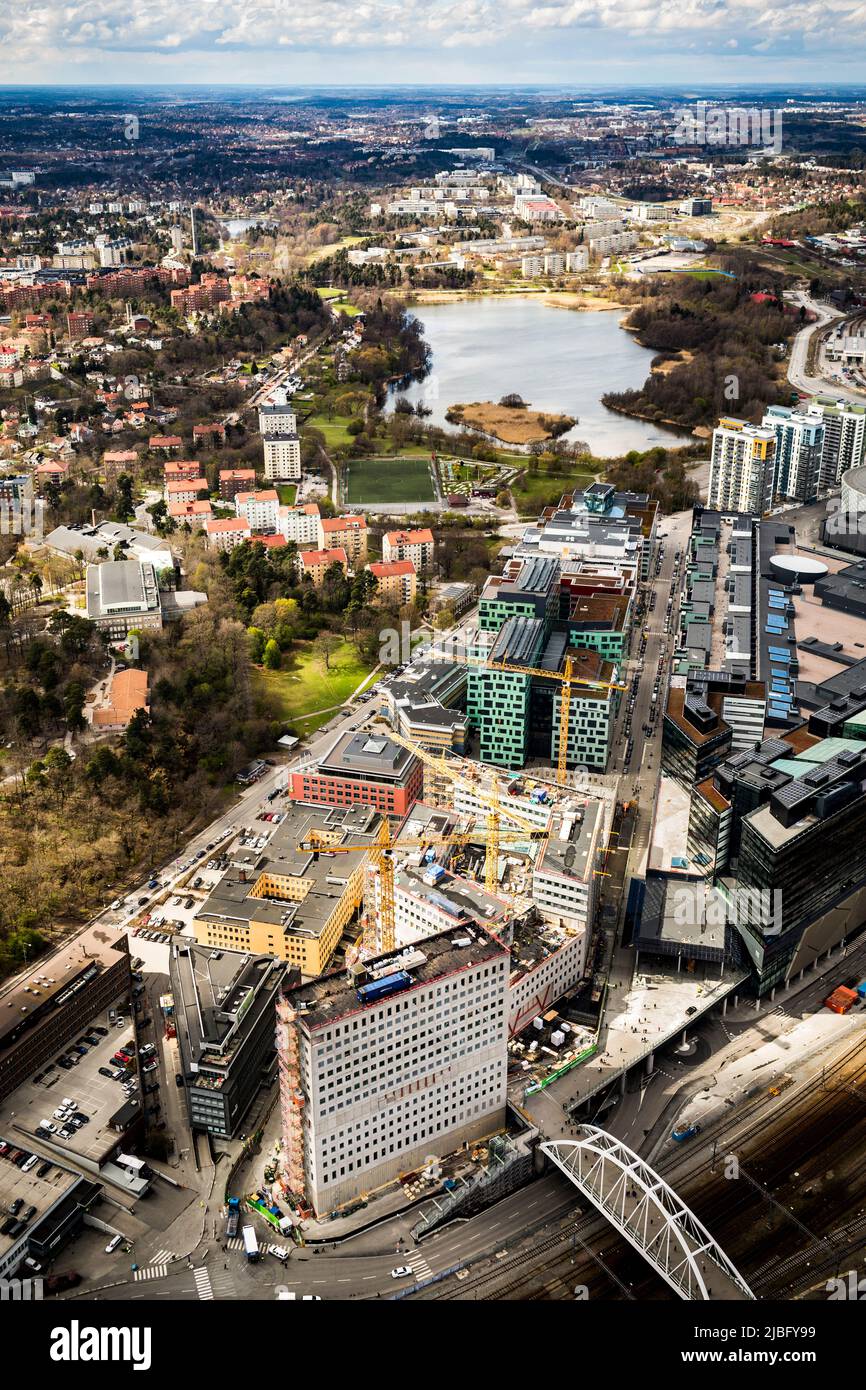 Cityscape of capital Stockholm, Sweden Stock Photo - Alamy