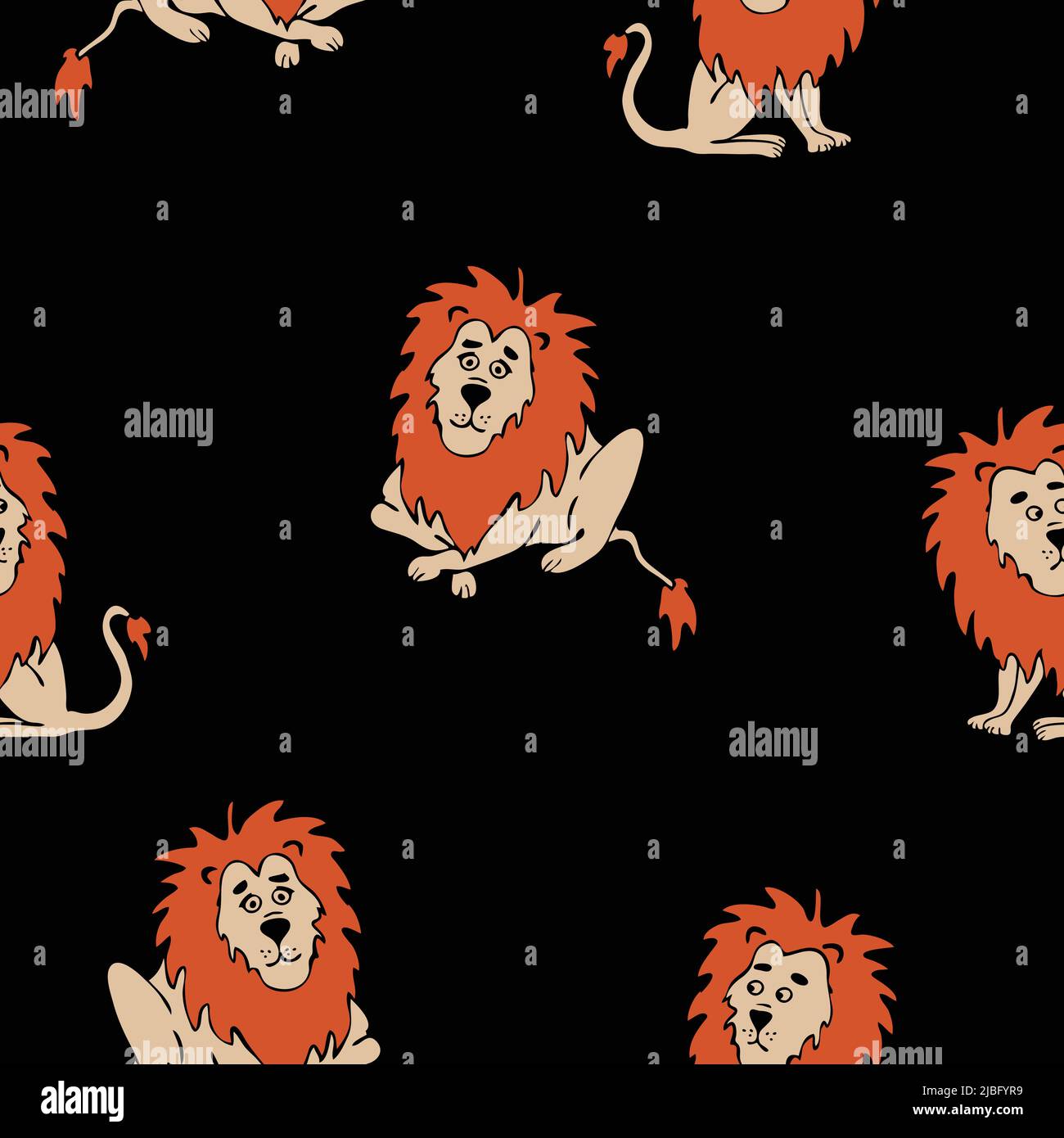 Leo pattern hi-res stock photography and images - Alamy