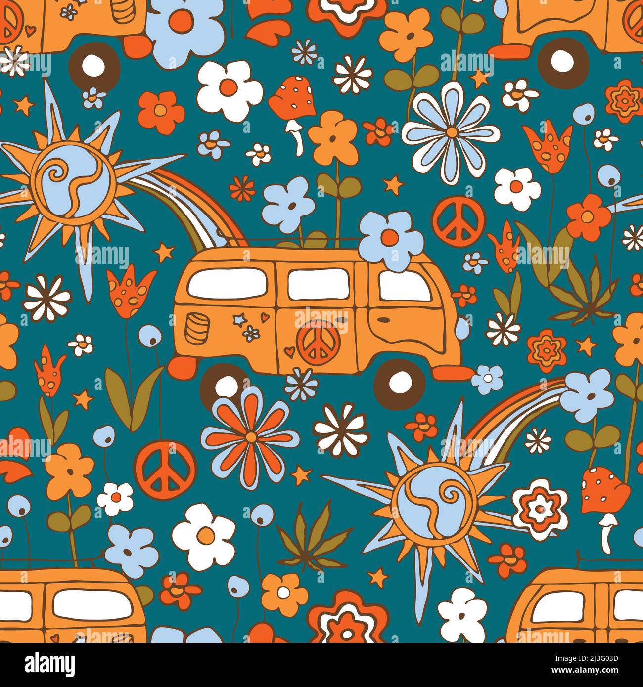 Vintage bus cartoon Stock Vector Images - Alamy