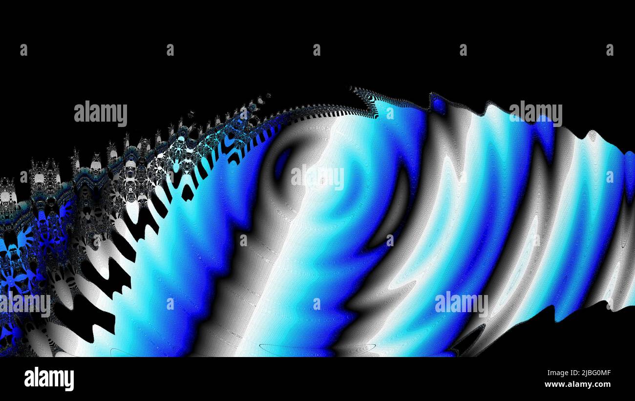Abstract Computer generated Fractal design. A fractal is a never-ending ...