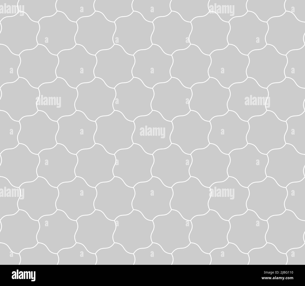 Seamless background of curved hexagons Stock Vector Image & Art - Alamy
