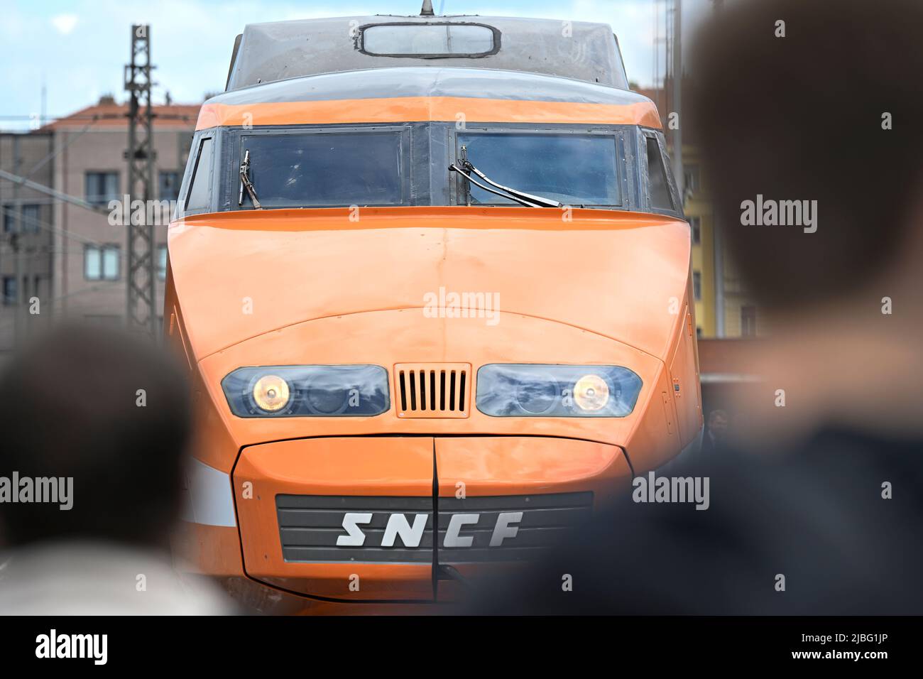 Prague, Czech Republic. 06th June, 2022. Arrival of France's high-speed ...