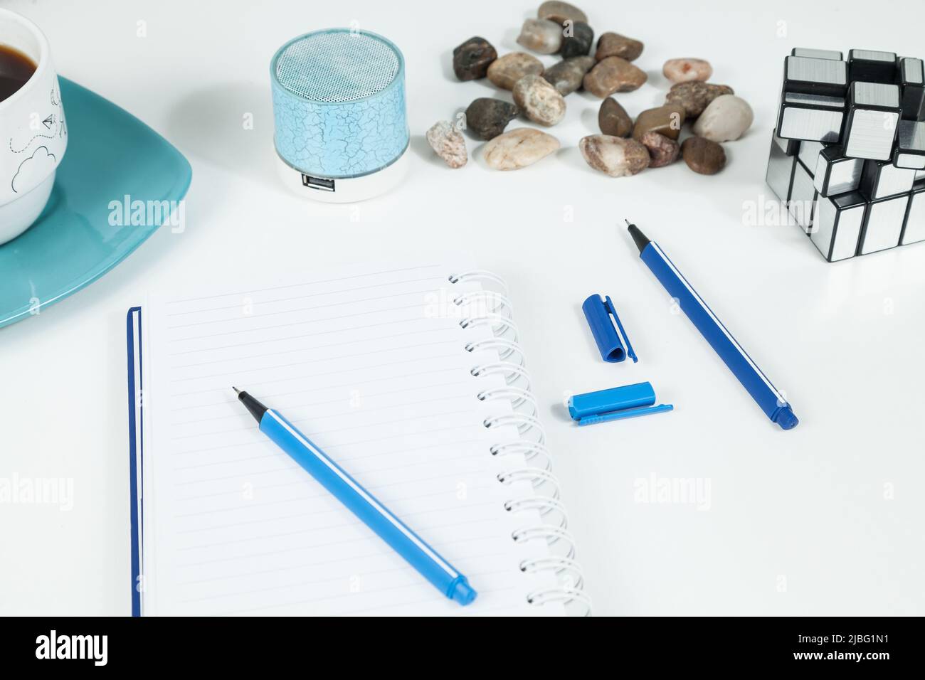 Group of office equipment hi-res stock photography and images - Alamy