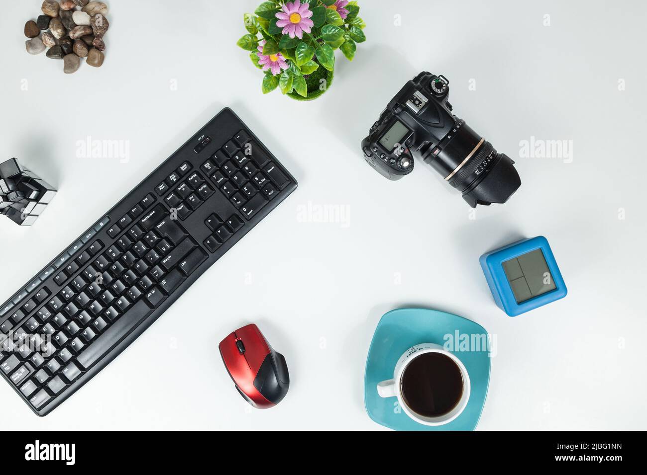 Group of office equipment hi-res stock photography and images - Alamy