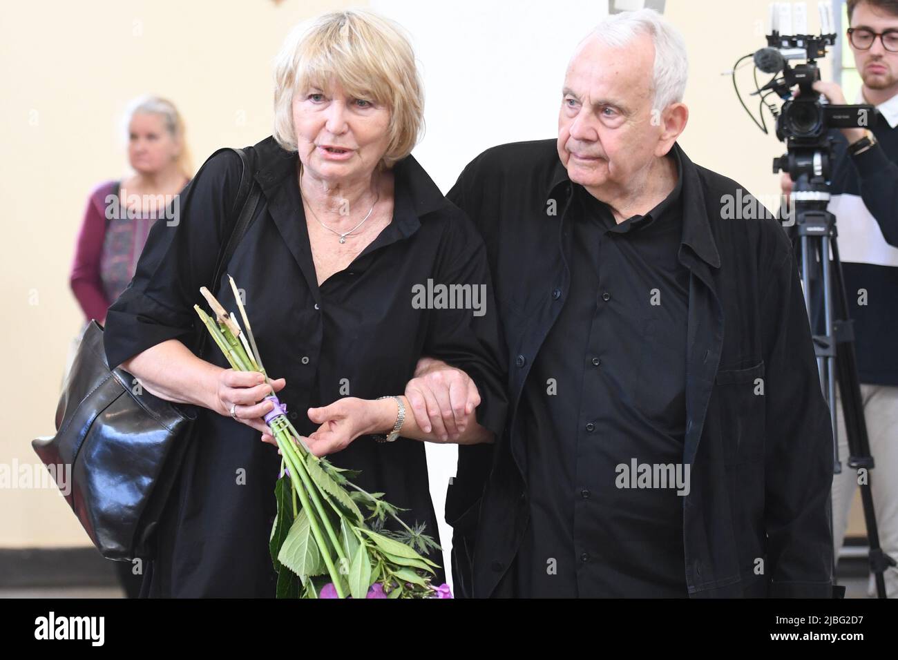 Prague, Czech Republic. 06th June, 2022. Czech actress Eliska Balzerova ...