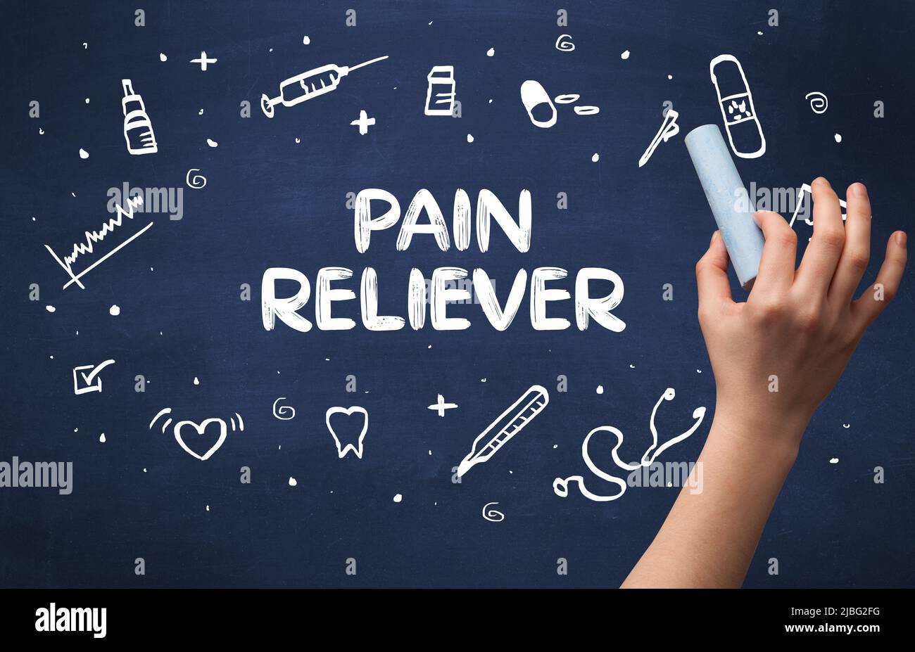 Hand drawing medical concept concept Stock Photo - Alamy