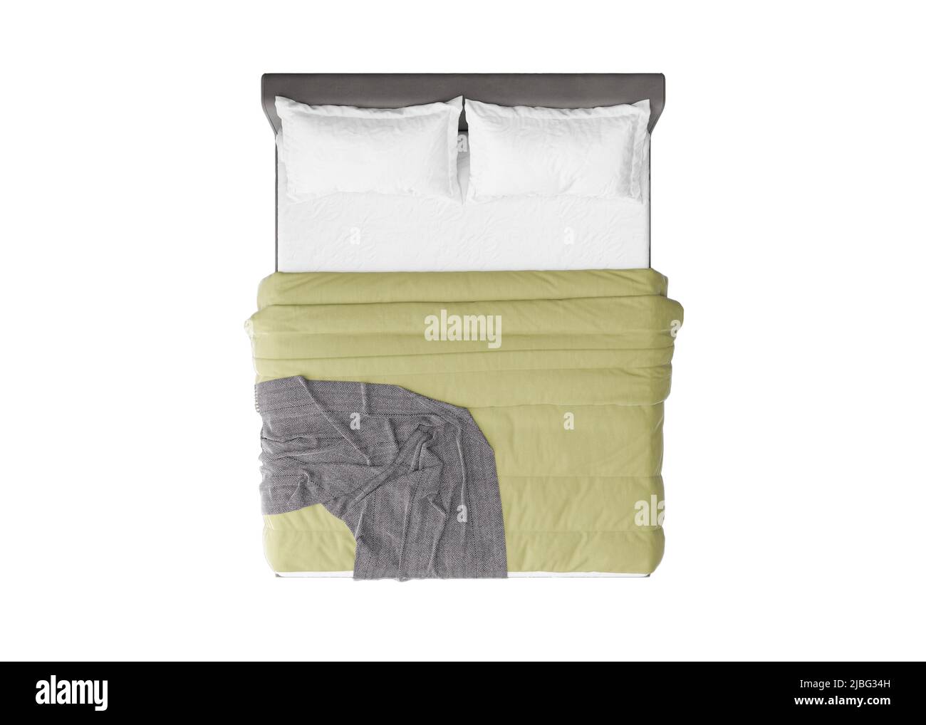 Double bed cut out hi-res stock photography and images - Alamy