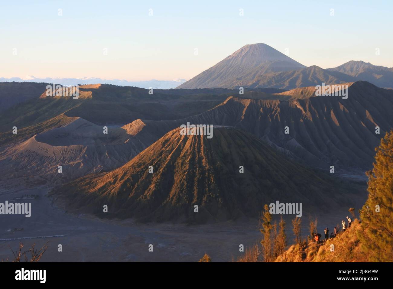 Wonderful View at Bromo National Park, Indonesia Stock Photo - Alamy