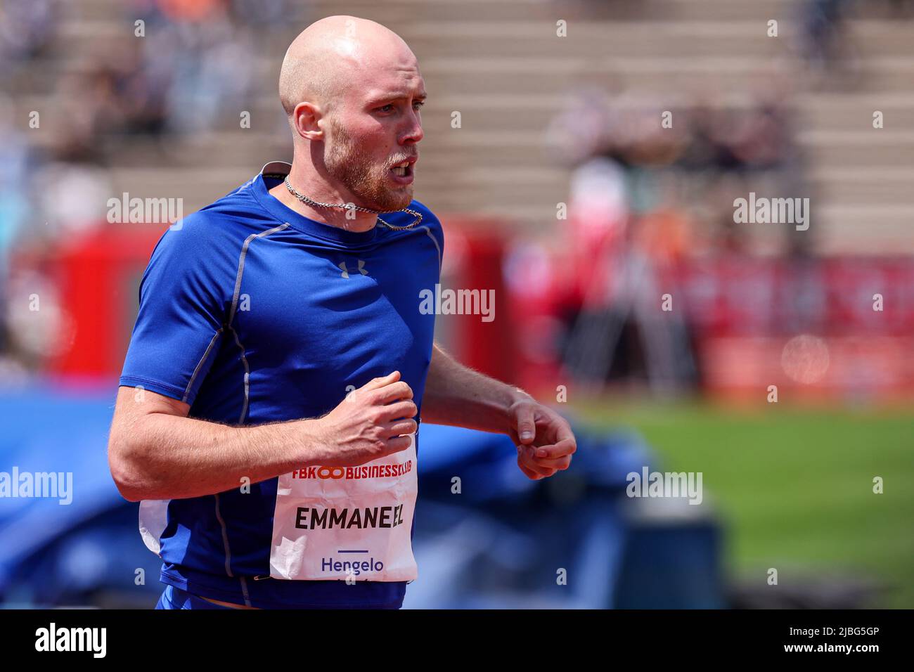 HENGELO, NETHERLANDS - JUNE 6: Maarten Emmaneel of The Netherlands ...