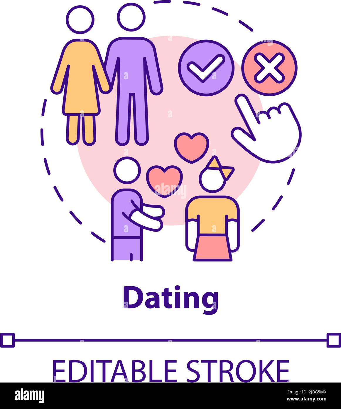 Teen dating Stock Vector Images - Alamy