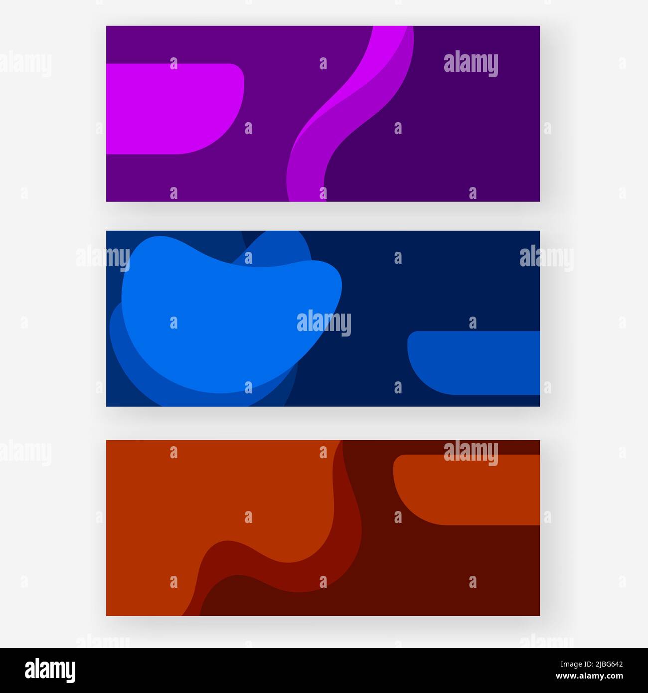 multicolor banner templates for print Stock Vector Image & Art - Alamy