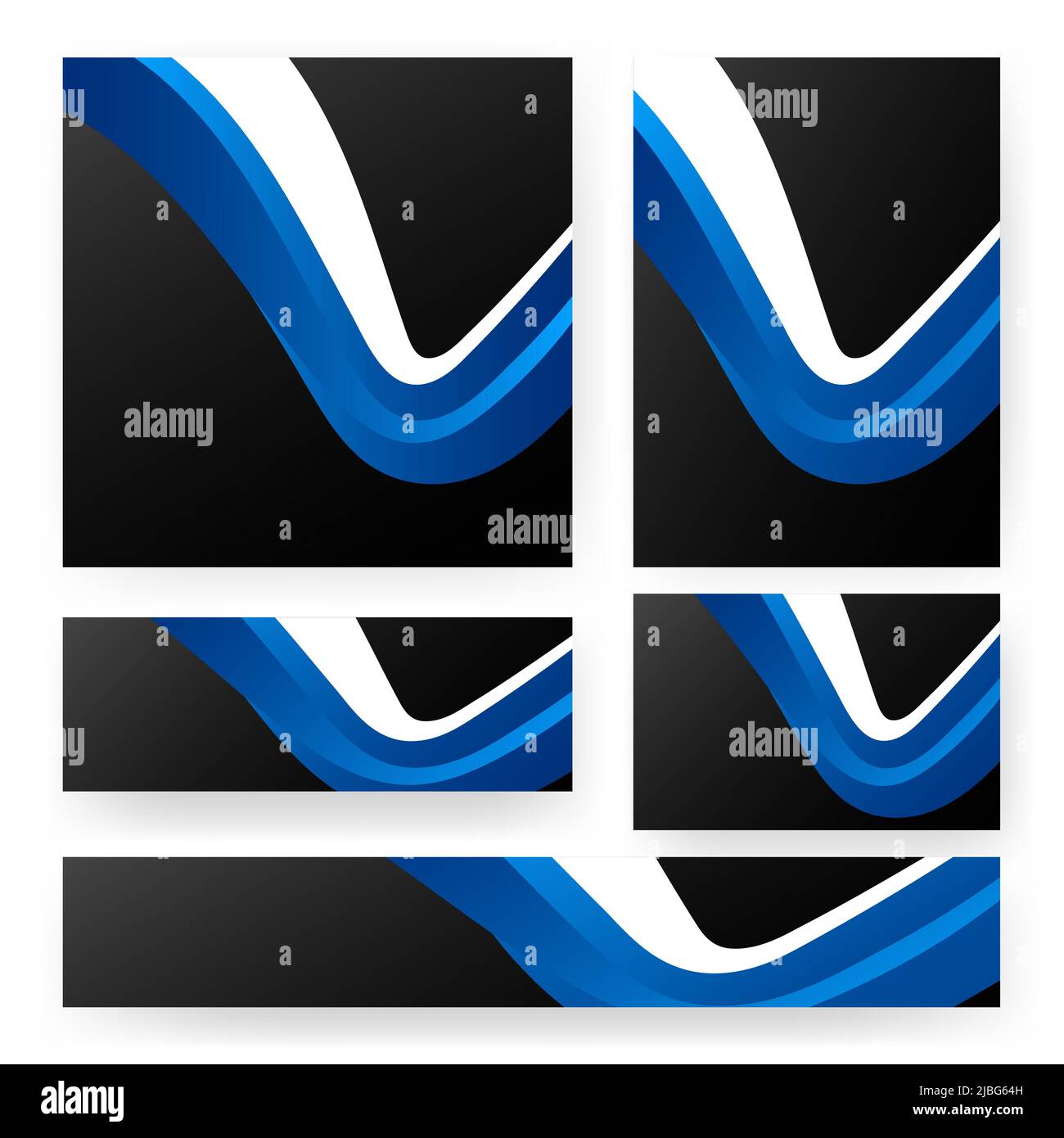multicolor wave texture gradient banner Stock Vector Image & Art - Alamy