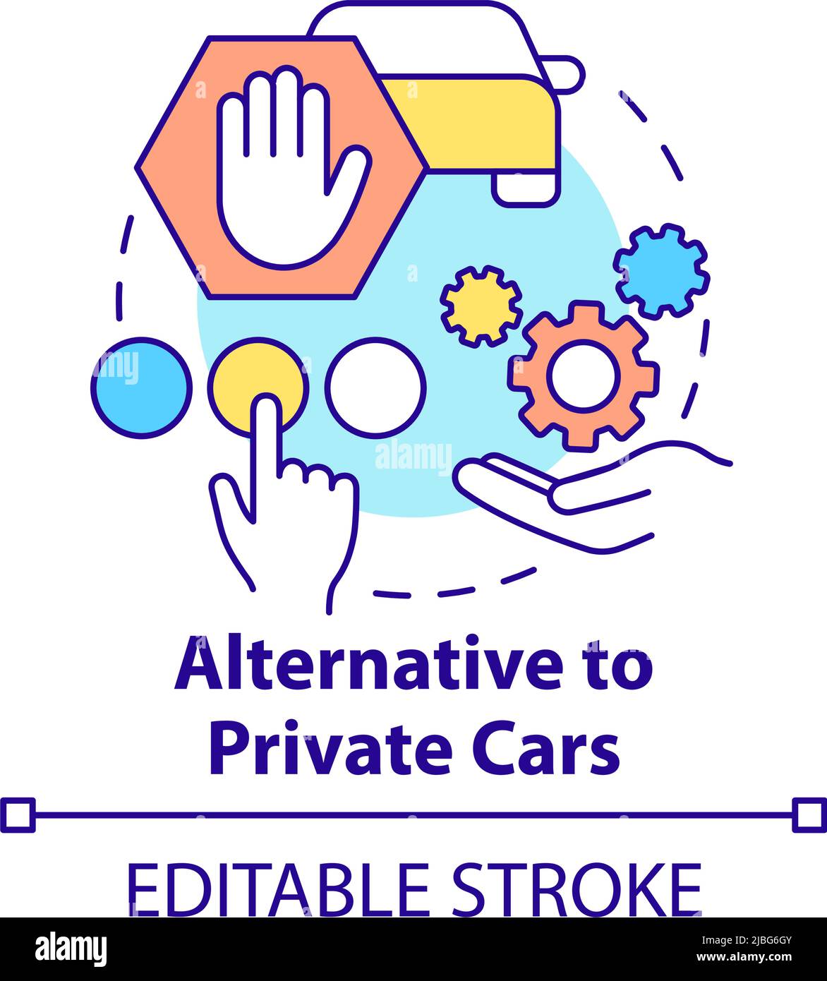 Alternative transport option Stock Vector Images - Alamy