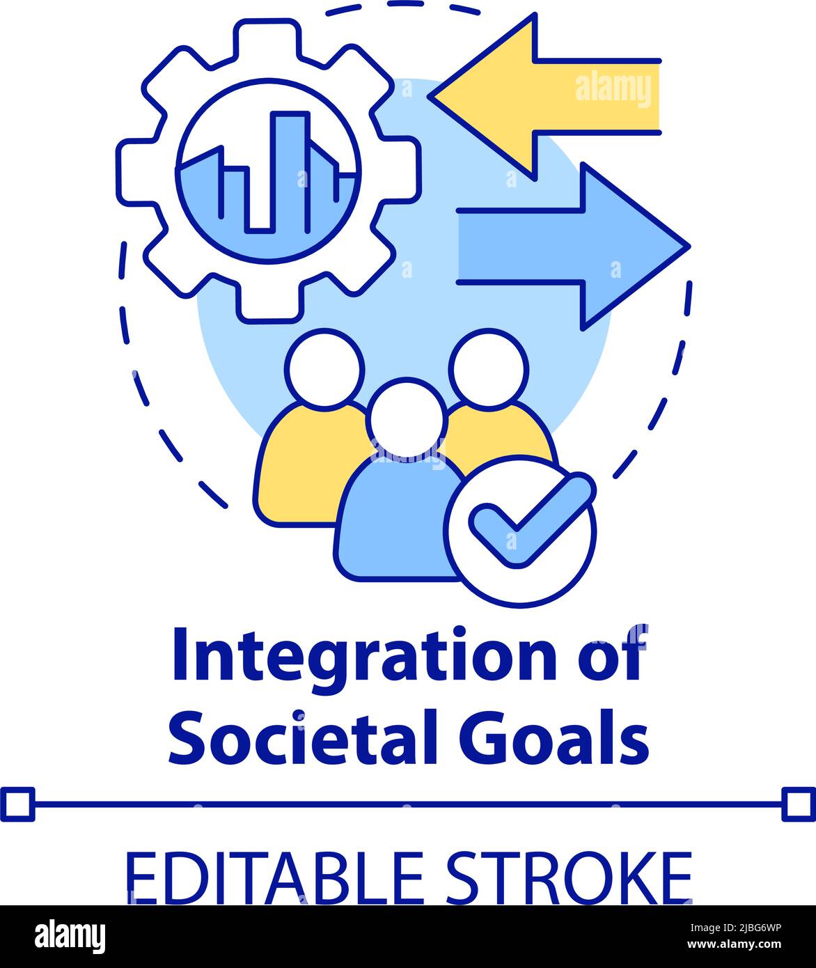 Integration of societal goals concept icon Stock Vector Image & Art - Alamy Integration of societal goals concept icon Stock Vector Image & Art - Alamy