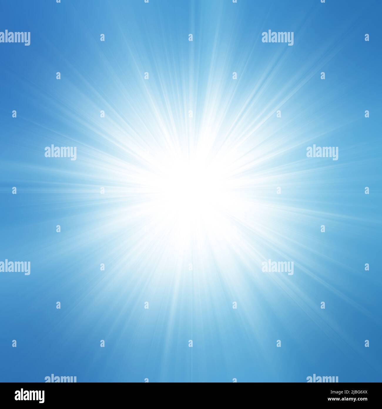 Abstract radial zoom blur surface in dark blue, light blue and white ...