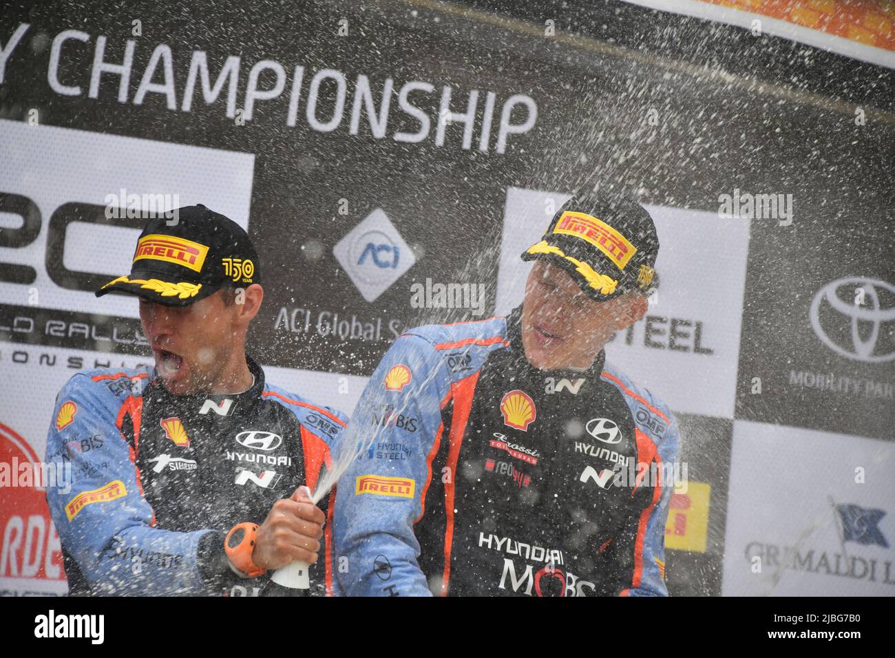 FIA World Rally Championship Italia Sardegna ,Jun 05 , 2022 Celebrating ...