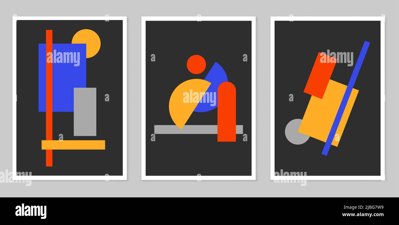 Collection of posters. Minimalism style. With a modern boho style ...