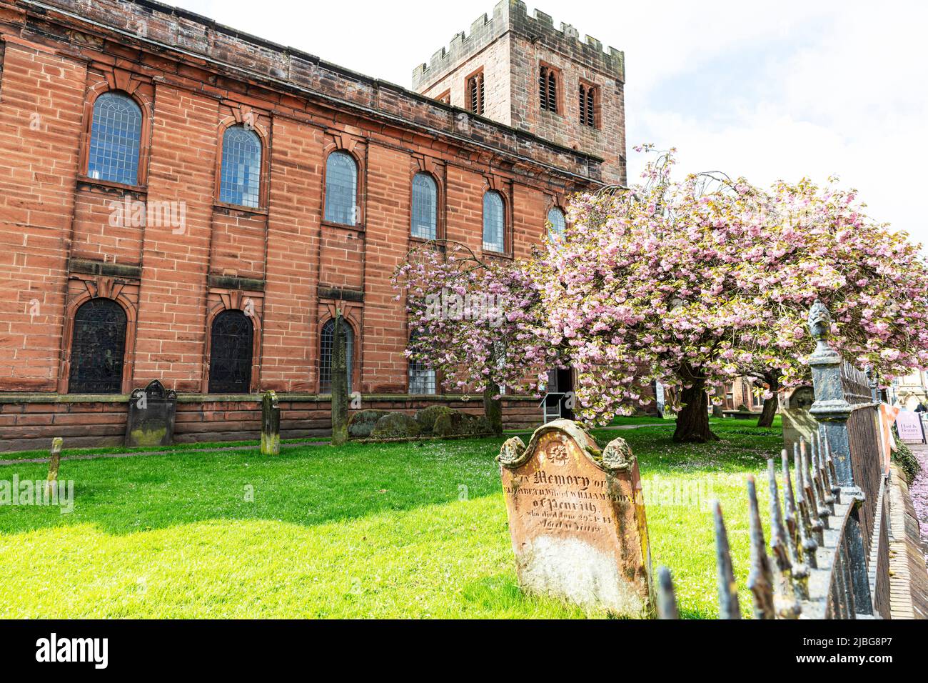 St Andrew's Church, Penrith, Cumbria, UK, England, church, Penrith ...