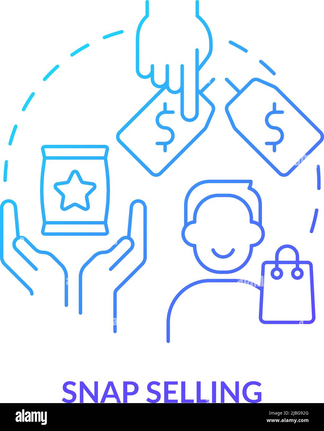 Salespeople Stock Vector Images - Alamy