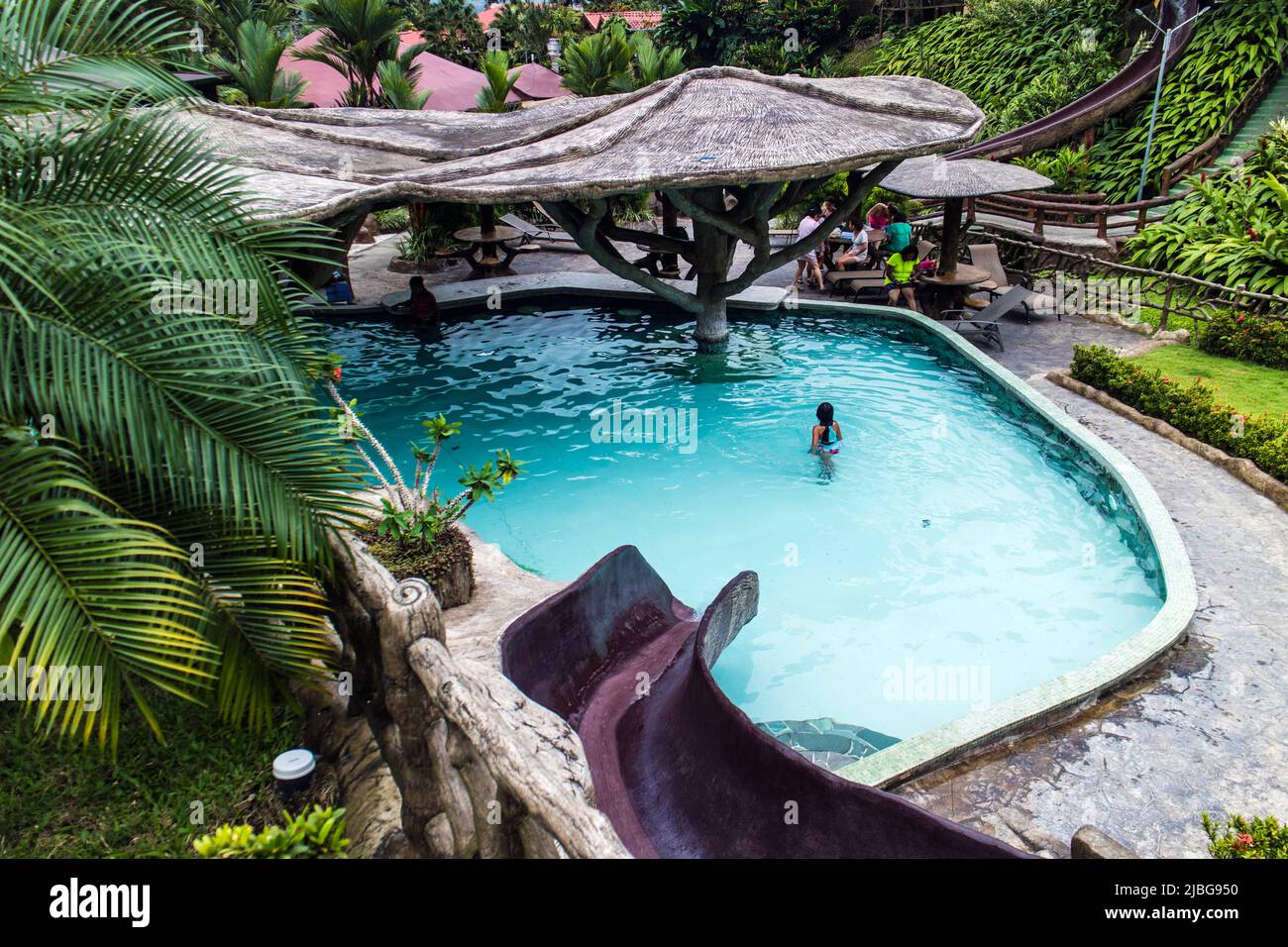 Costa Rica, Central America, Arenal Paraiso Resort Spa with Thermo ...