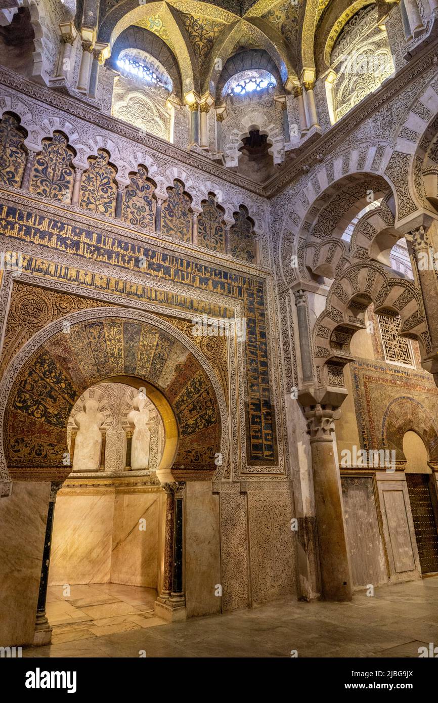 Mosque–Cathedral of Córdoba Spain Stock Photo - Alamy