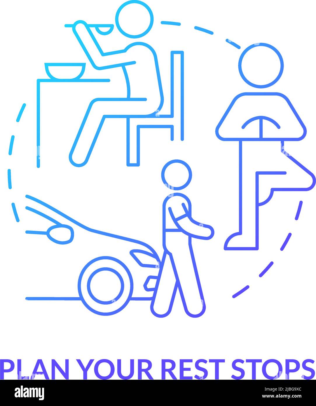 Highway rest stops Stock Vector Images - Alamy