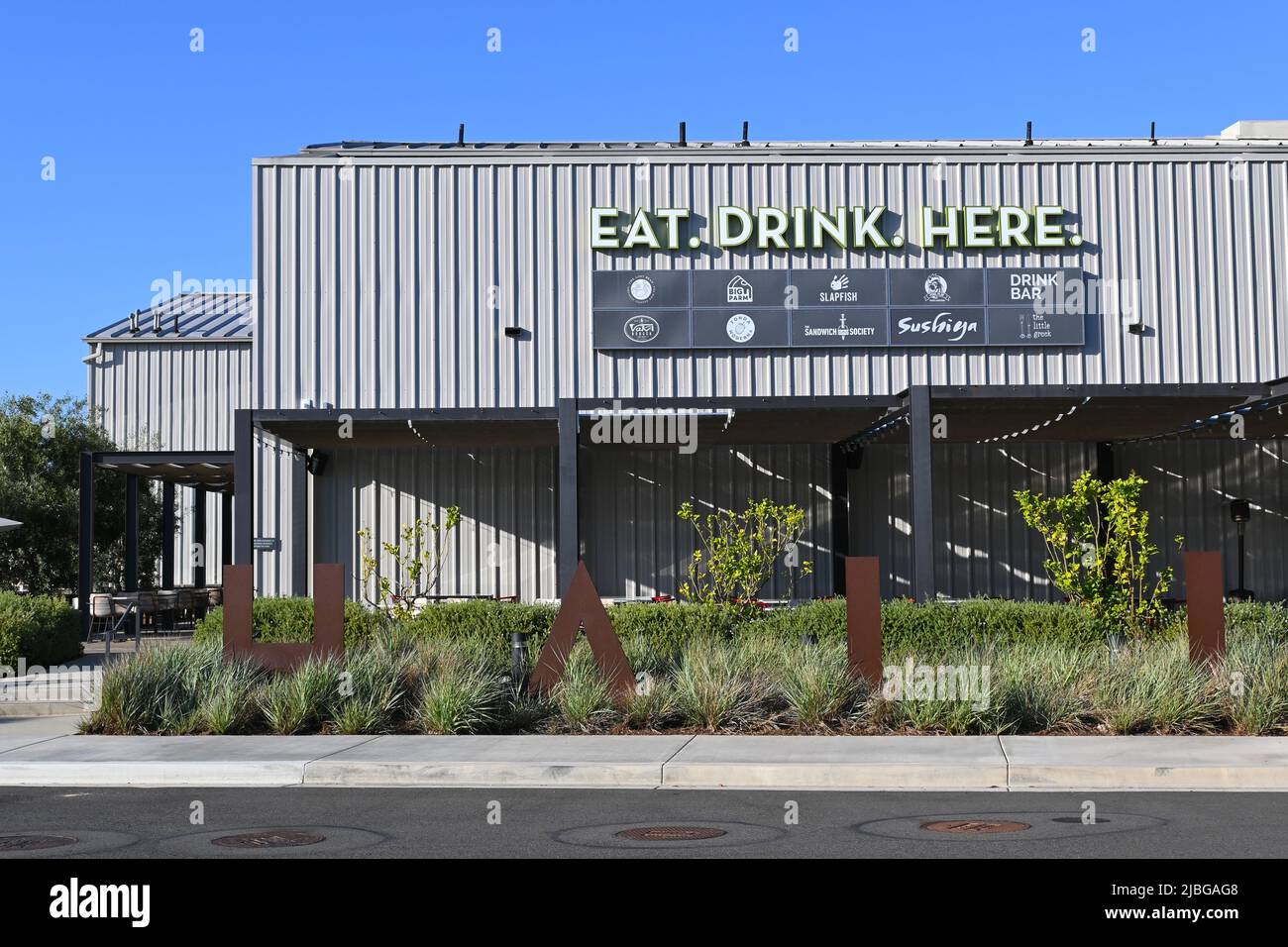 TUSTIN, CALIF - 5 JUN 2022: Mess Hall Market is FLIGHT at Tustin ...