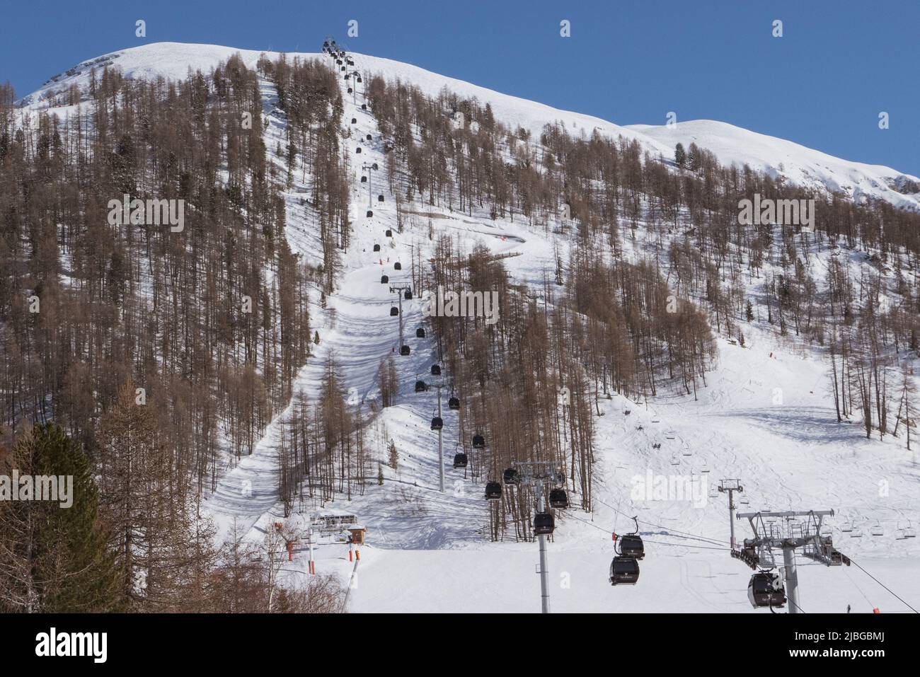 Val d’Isère Ski Resort in the French Alps Stock Photo - Alamy
