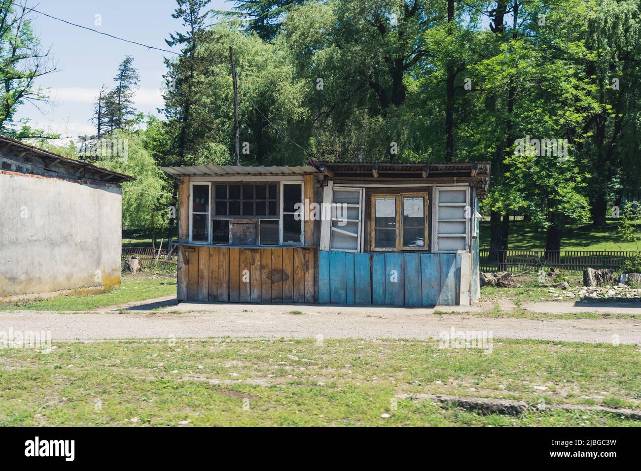 Passport control booth hi-res stock photography and images - Alamy