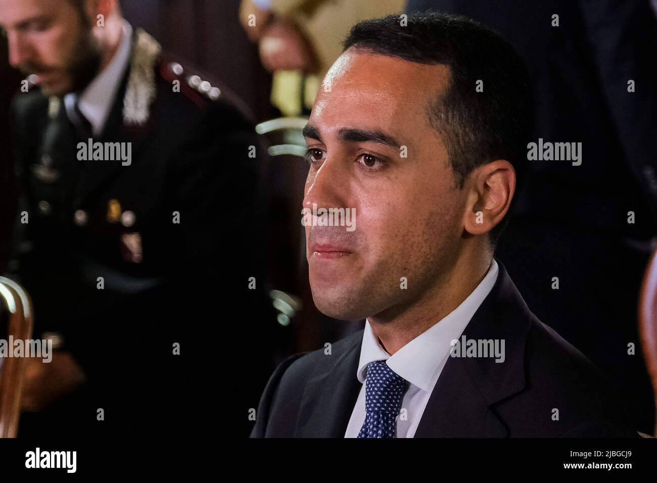 Minister Di Maio foreign minister of the 5-Star Movement at Maschio ...