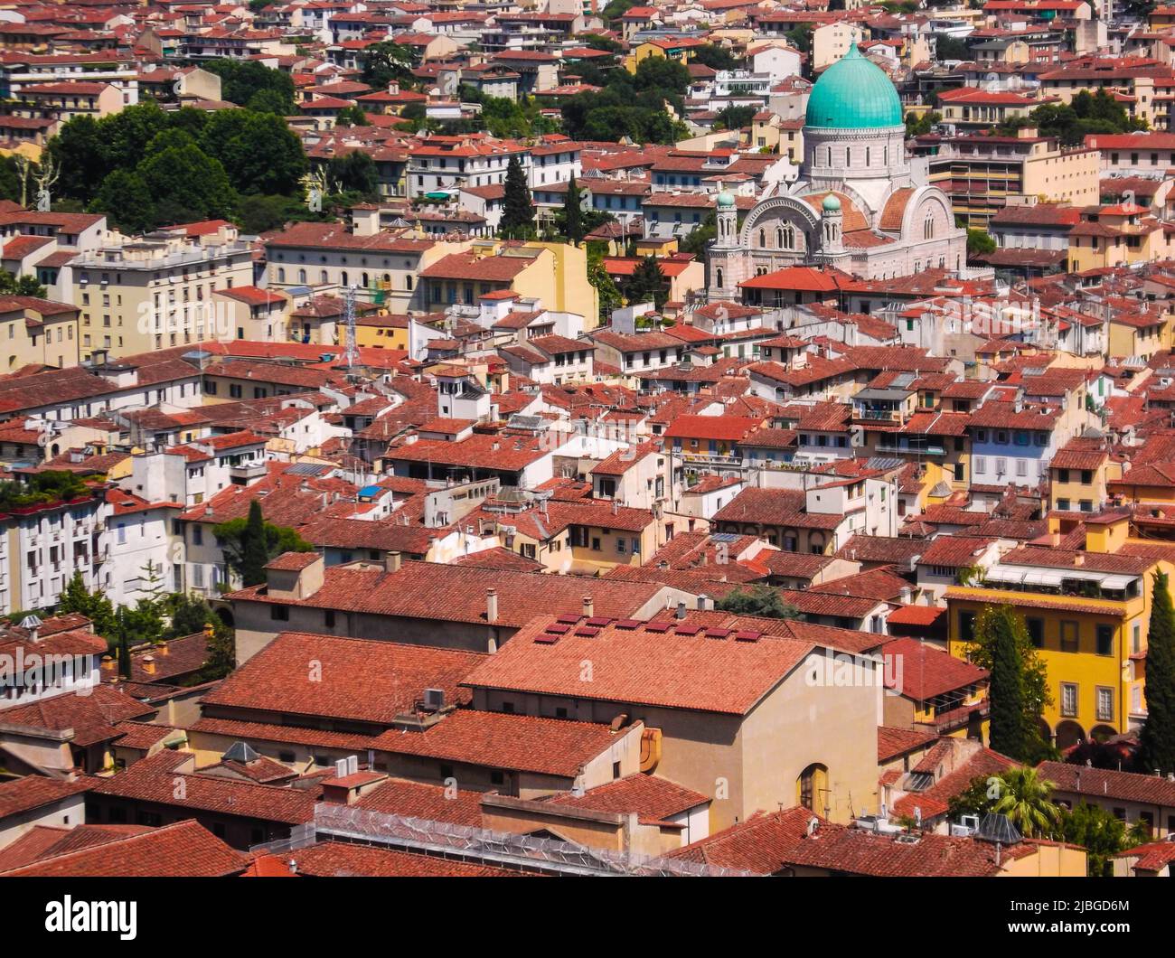 The top view of cityscape, Firenze, Italy Stock Photo - Alamy