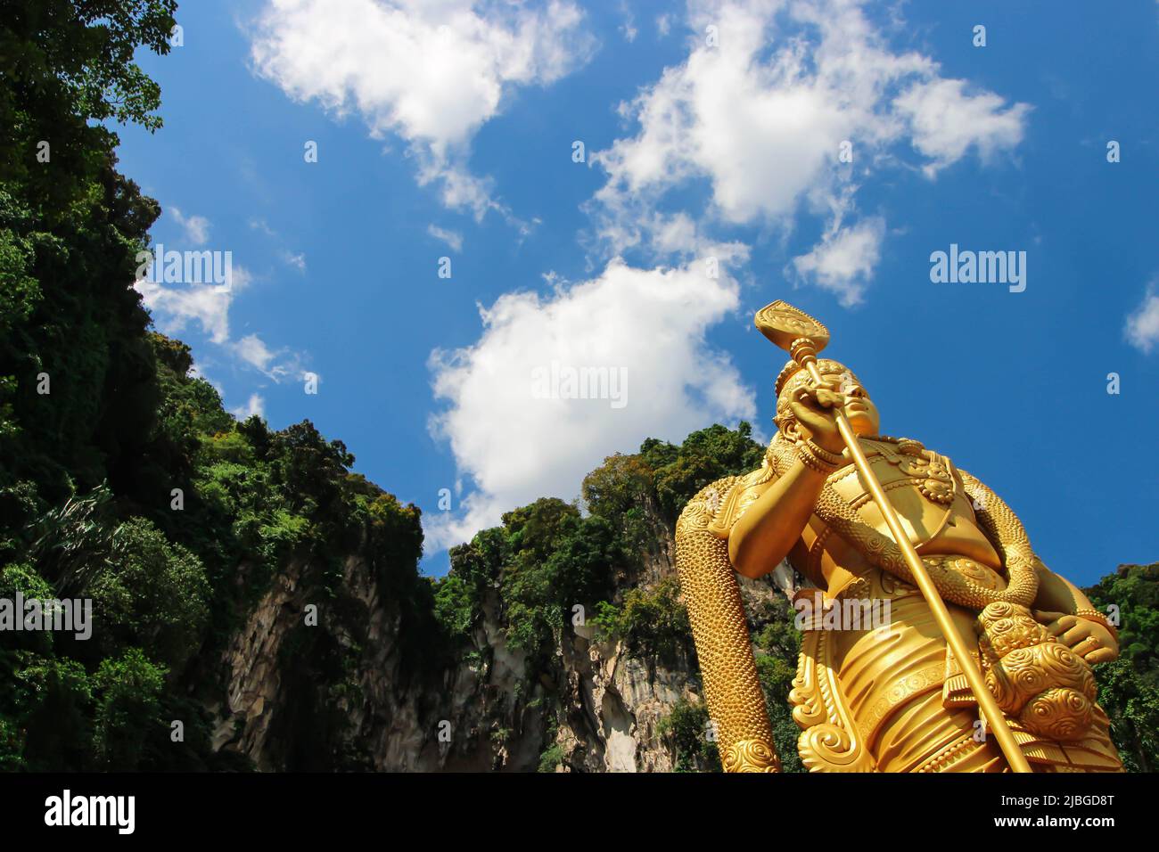Batu Caves with the Murugan statue in Kuala Lumpur, Malaysia Stock ...