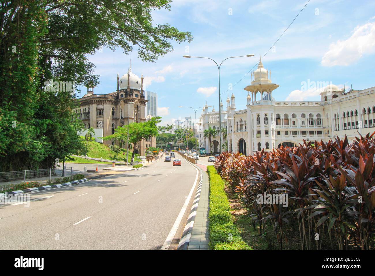 A street in city centre of Kuala Lumpur, Malaysia Stock Photo - Alamy