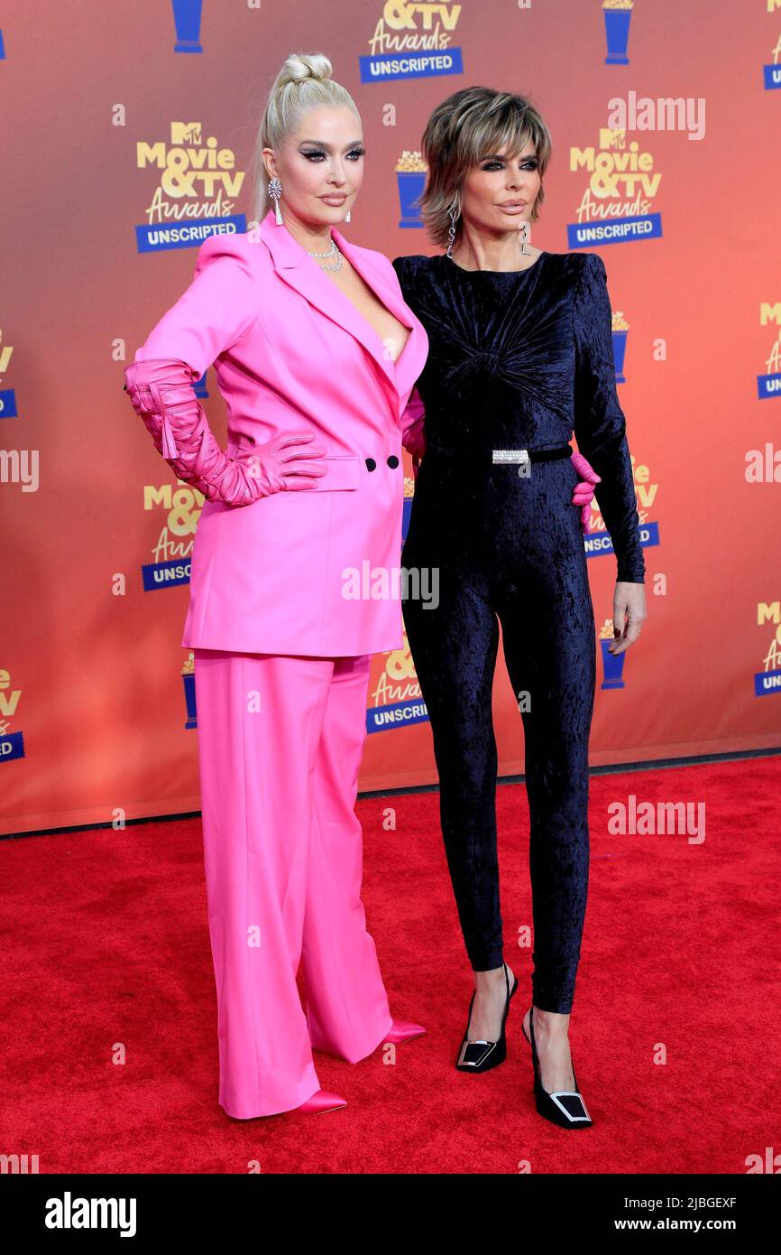 Santa Monica, CA. 2nd June, 2022. Erika Jayne, Lisa Rinna at arrivals ...