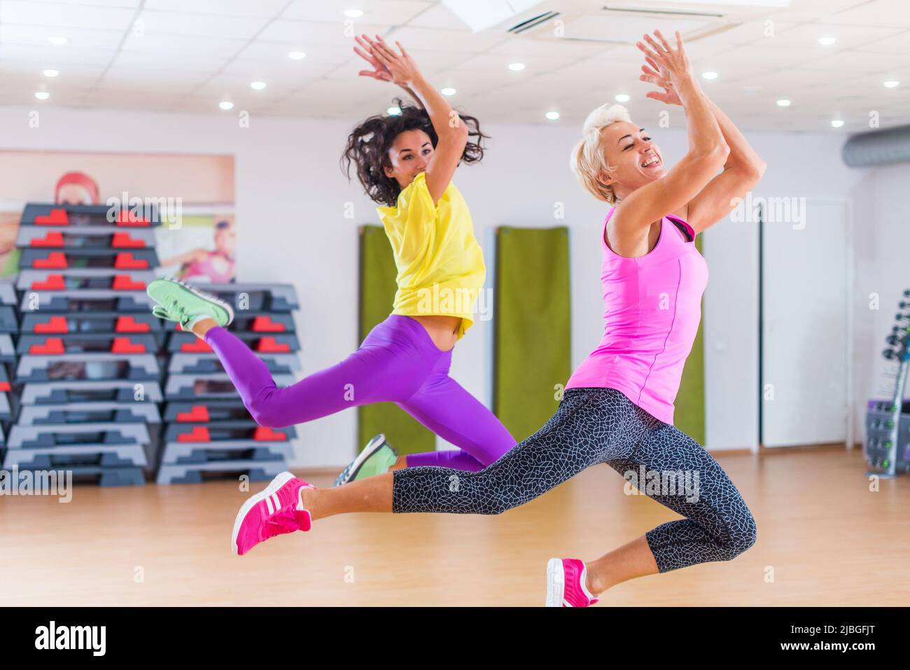 Fitness models hi-res stock photography and images - Alamy