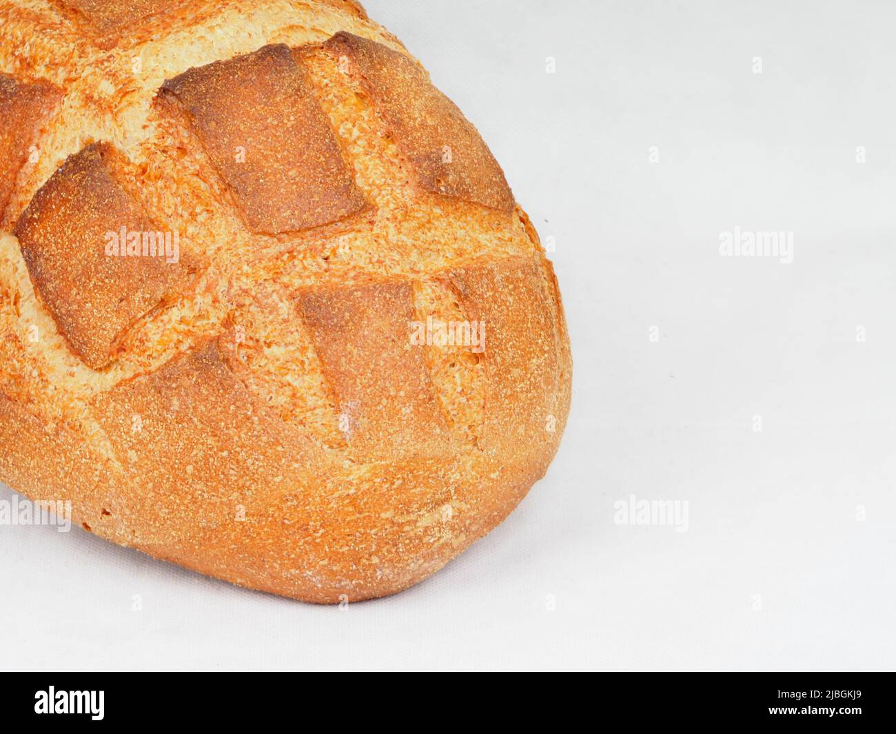 cuboid shaped Quadrotto bread on white background Stock Photo - Alamy