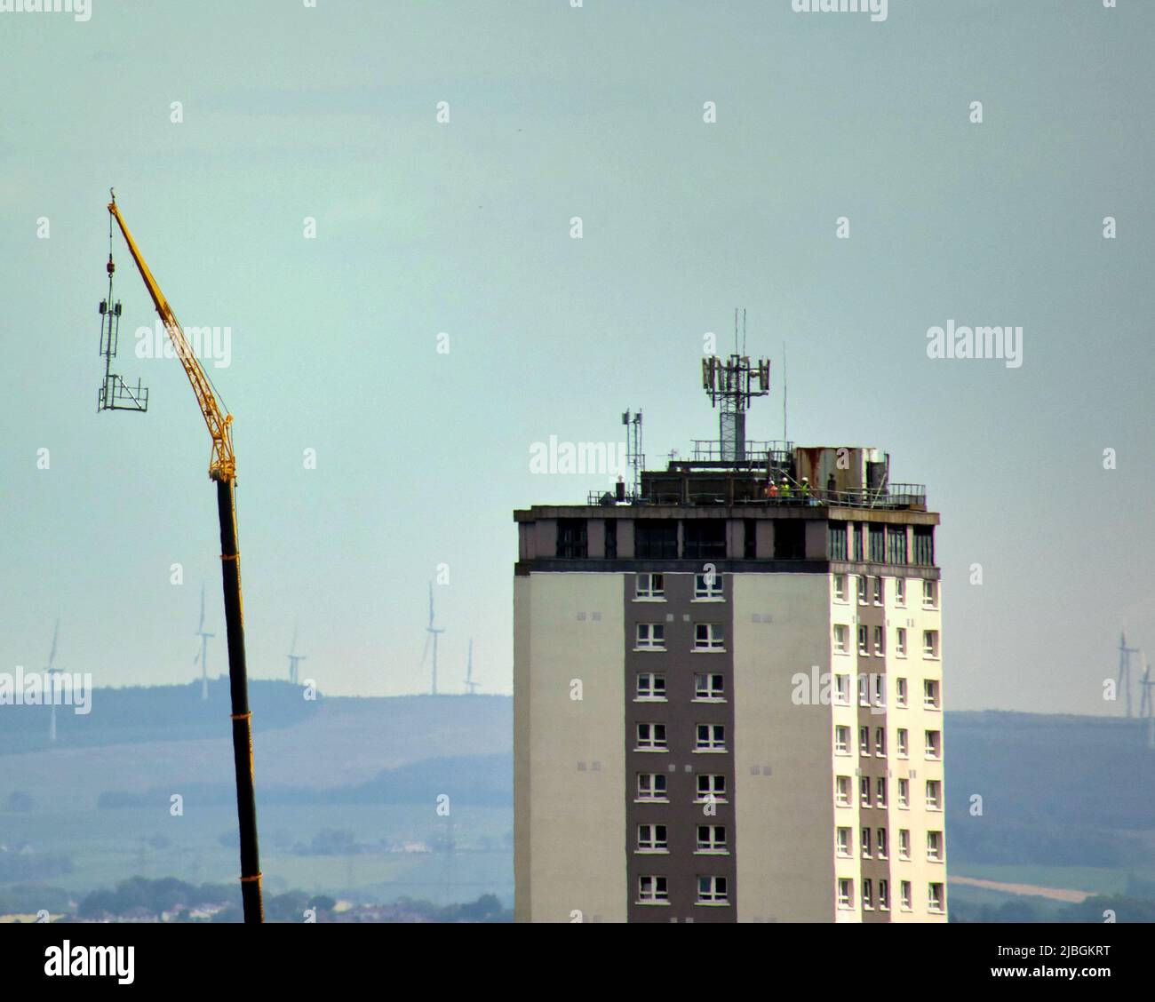Glasgow, Scotland, UK 6th June, 2022. Despite the health concerns and ...