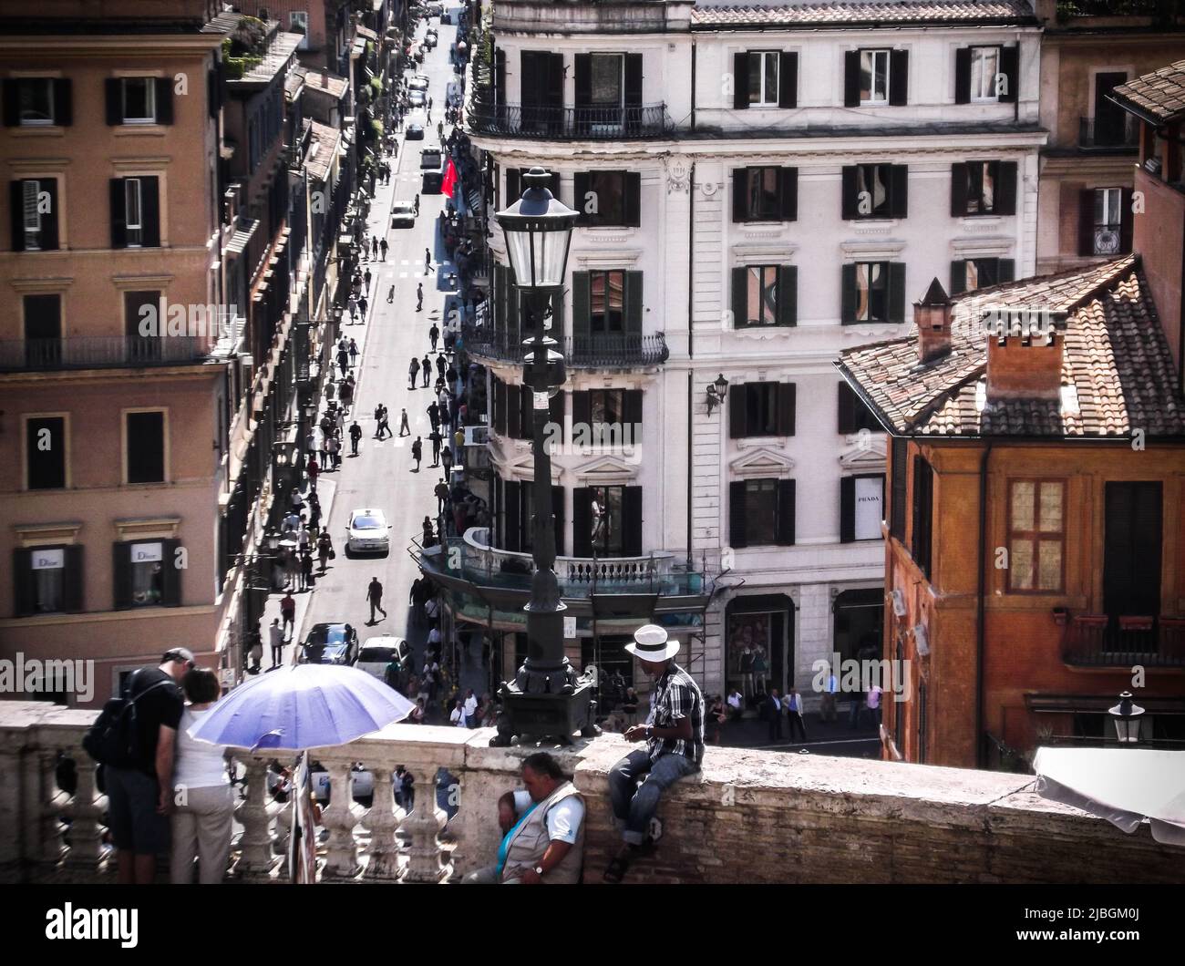 Downtown of rome hi-res stock photography and images - Alamy