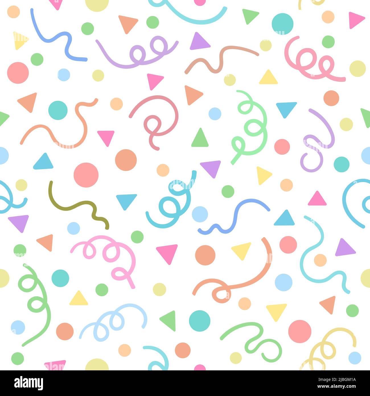 Confetti 80s pattern Stock Vector Image & Art - Alamy