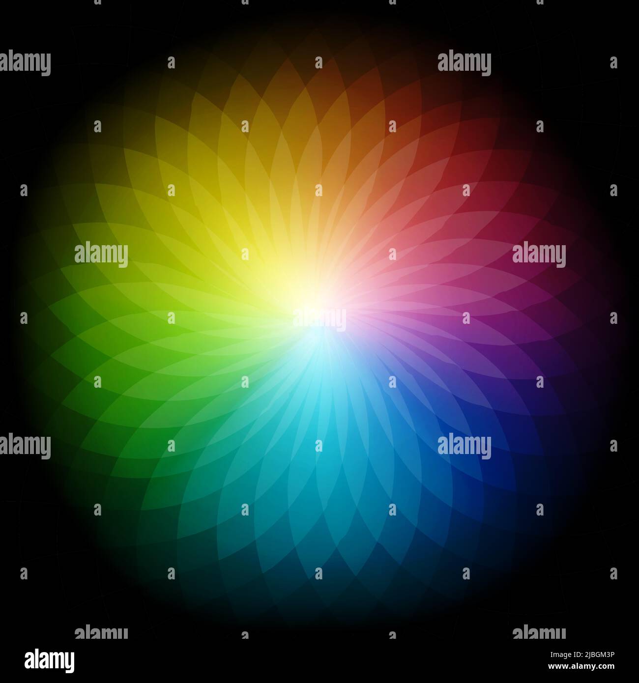 Colour wheel chart Stock Vector Images - Alamy