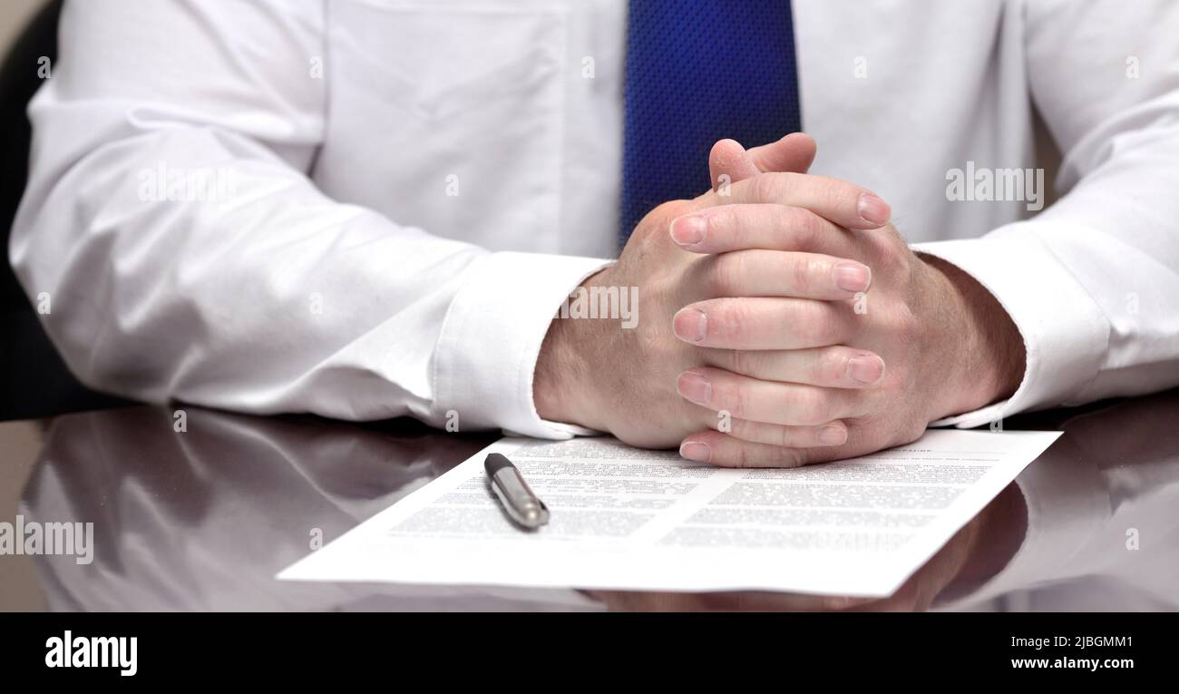 Hand gestures office hi-res stock photography and images - Alamy